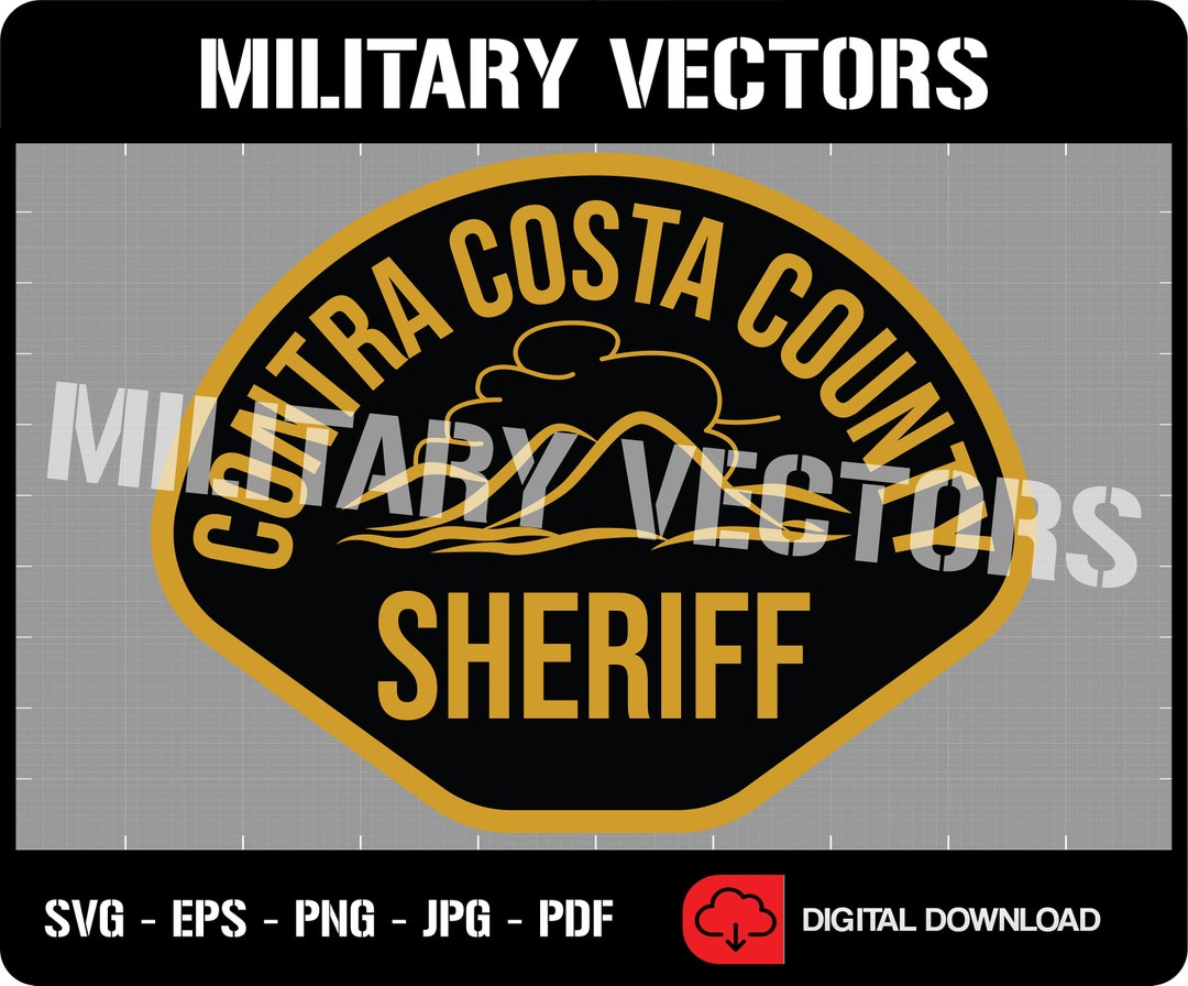 Contra Costa County Sheriff's Office - Law Enforcement - Patch Logo ...