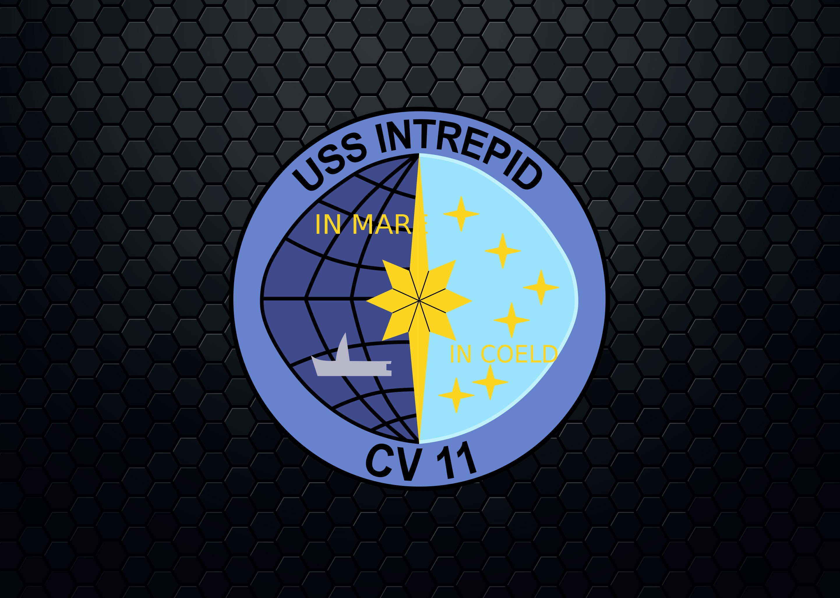 Uss Intrepid Logo Navy USS Intrepid CV 11 Hat