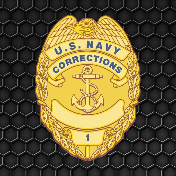 Correctional Officer Badge Svg - Etsy