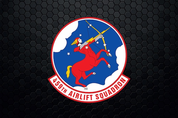459th Airlift Squadron USAF Patch Logo Decal Emblem Crest | Etsy