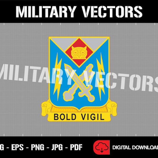 Military Intelligence Branch Insignia Svg - Etsy