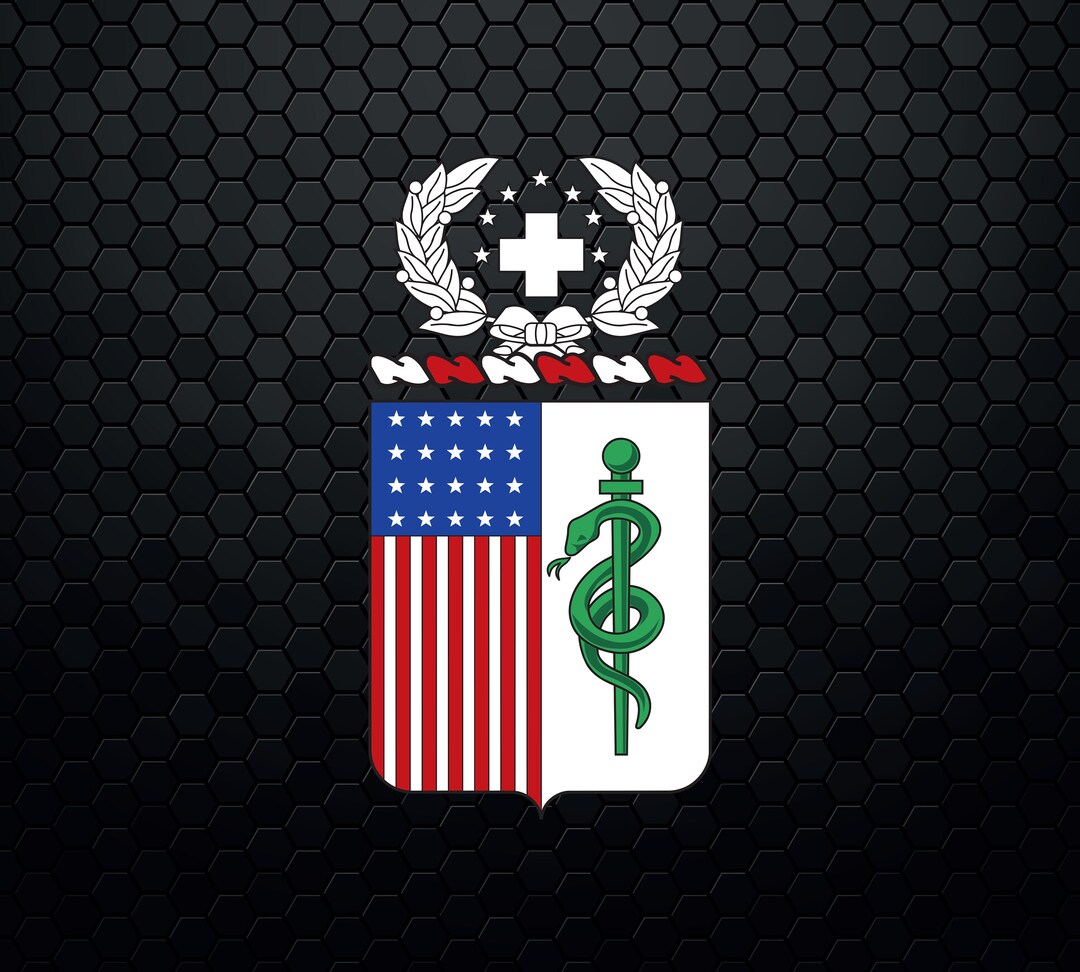 U.S. Army Medical Corps Branch - Patch Logo Decal Emblem Crest Insignia ...