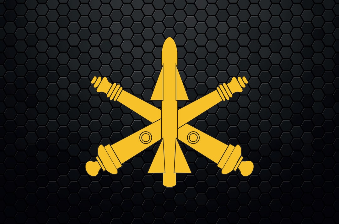 US Army Air Defense Artillery Branch - Patch Logo Decal Emblem Crest Insignia - Digital Svg ...