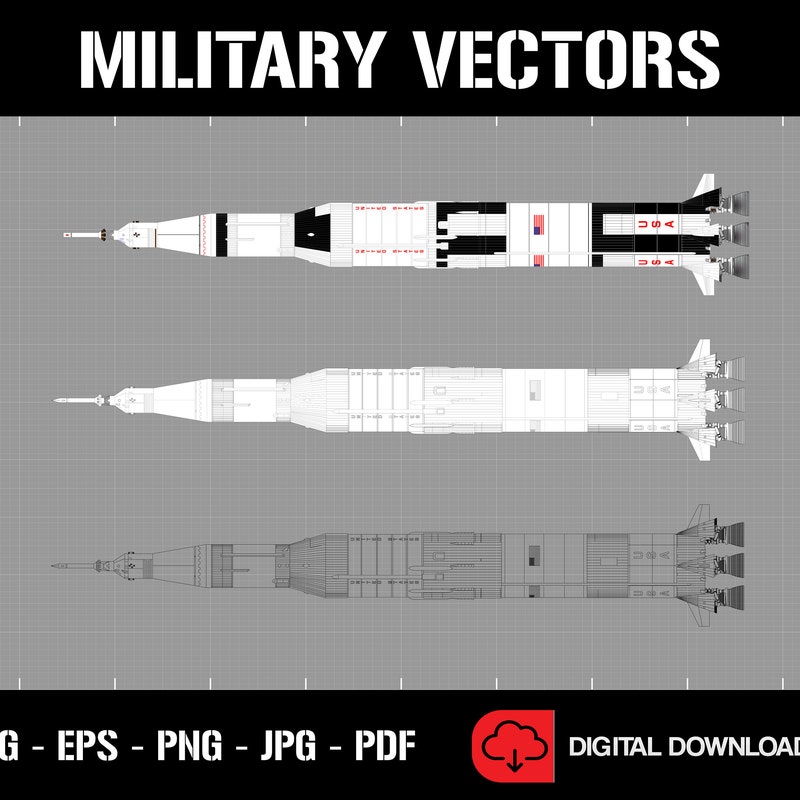 Saturn V - Etsy