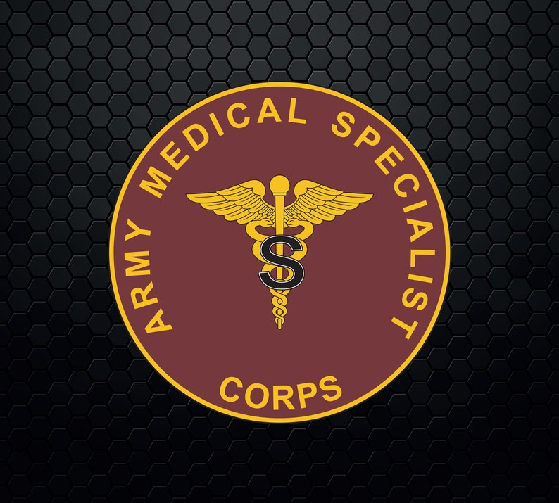U.S. Army Medical Specialist Corps Branch Plaque Patch Logo - Etsy