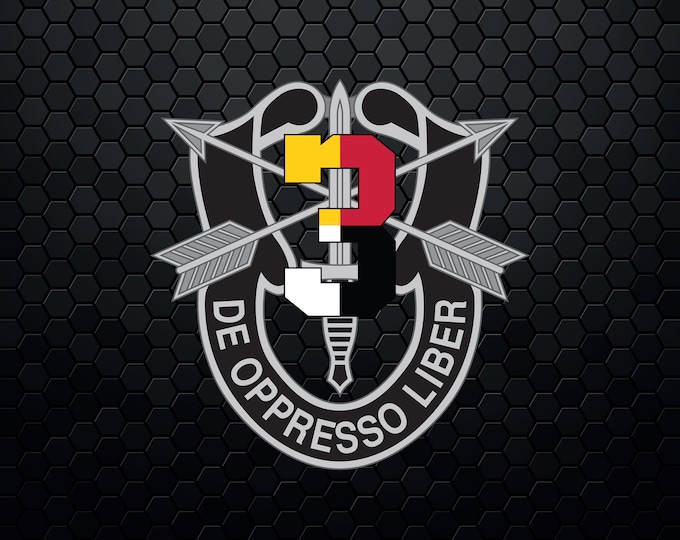 US Army 3rd Special Forces Group (3rd SFG) - De Oppresso Liber Patch ...