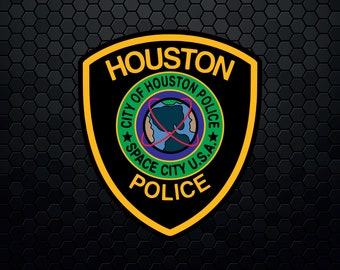 Houston Police | Etsy