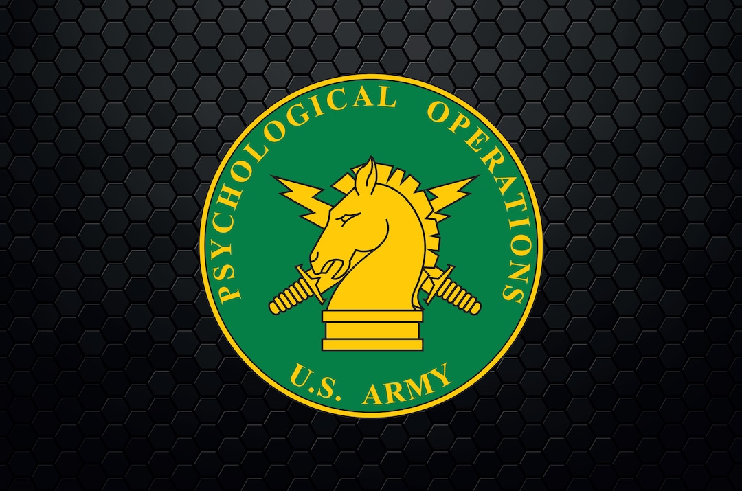 US Army Psychological Operations (PSYOP) Branch Plaque- Patch Logo ...