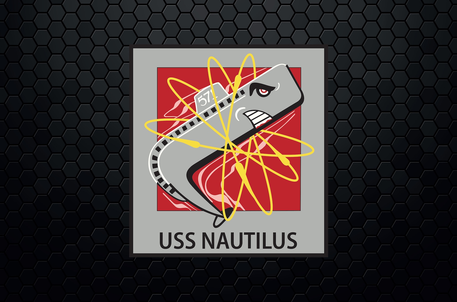 USS Nautilus SSN-571 Attack Submarine Patch Logo Decal | Etsy