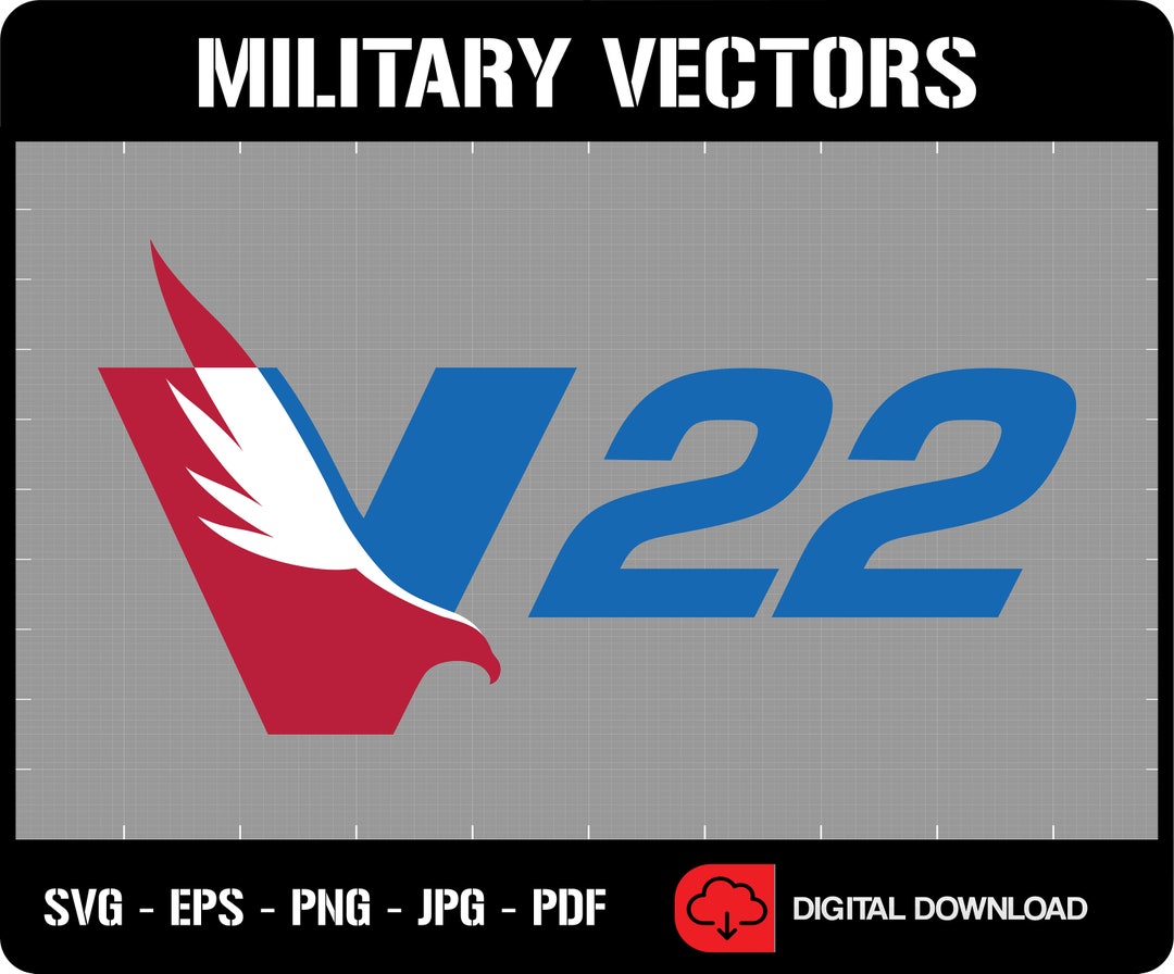 V-22 Osprey Tiltrotor Military Aircraft- Patch Logo Decal Emblem Crest ...