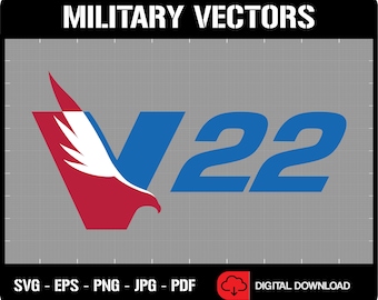 V 22 Osprey Decal - Etsy
