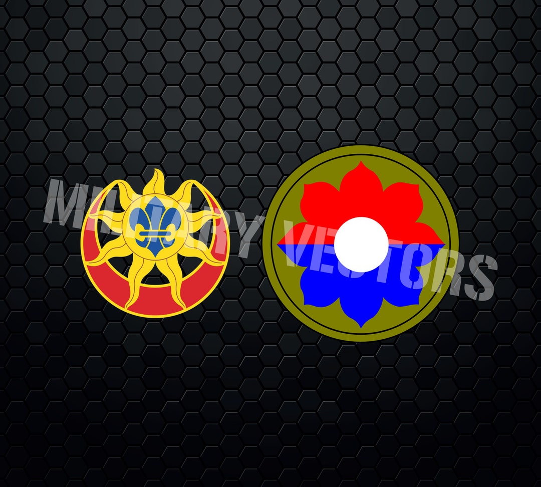 U.S. Army 9th Infantry Division (9th ID) - DUI SSI Csib - Patch Logo ...