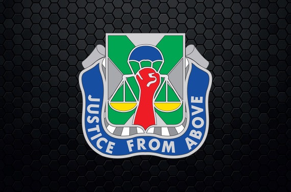 US Army 10th Military Police Battalion Patch Logo Decal - Etsy