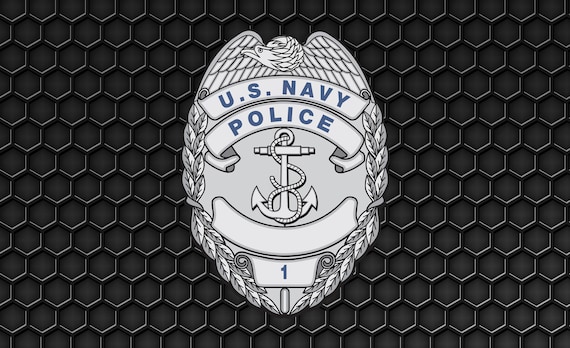 US Navy Police Badge Patch Pin Logo Decal Emblem Crest - Etsy