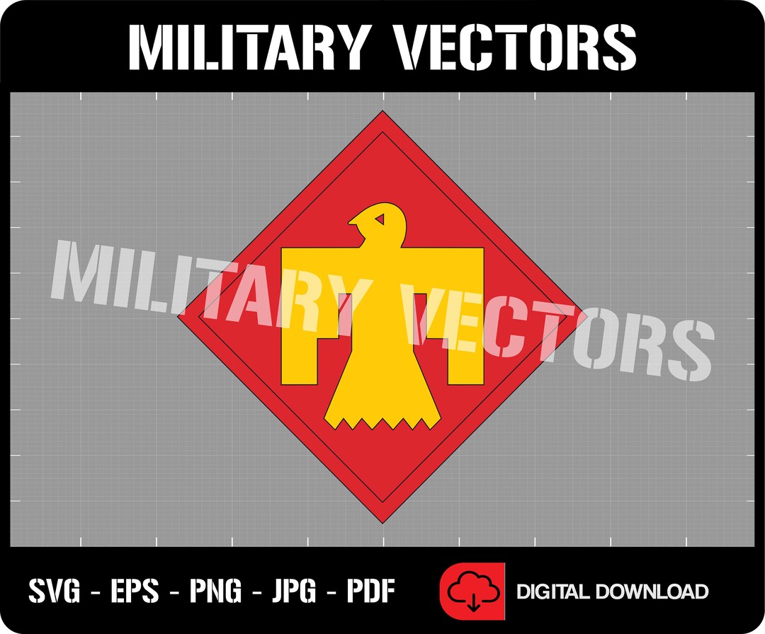 U.S. Army 45th Infantry Division - Patch Pin Logo Decal Emblem Crest ...