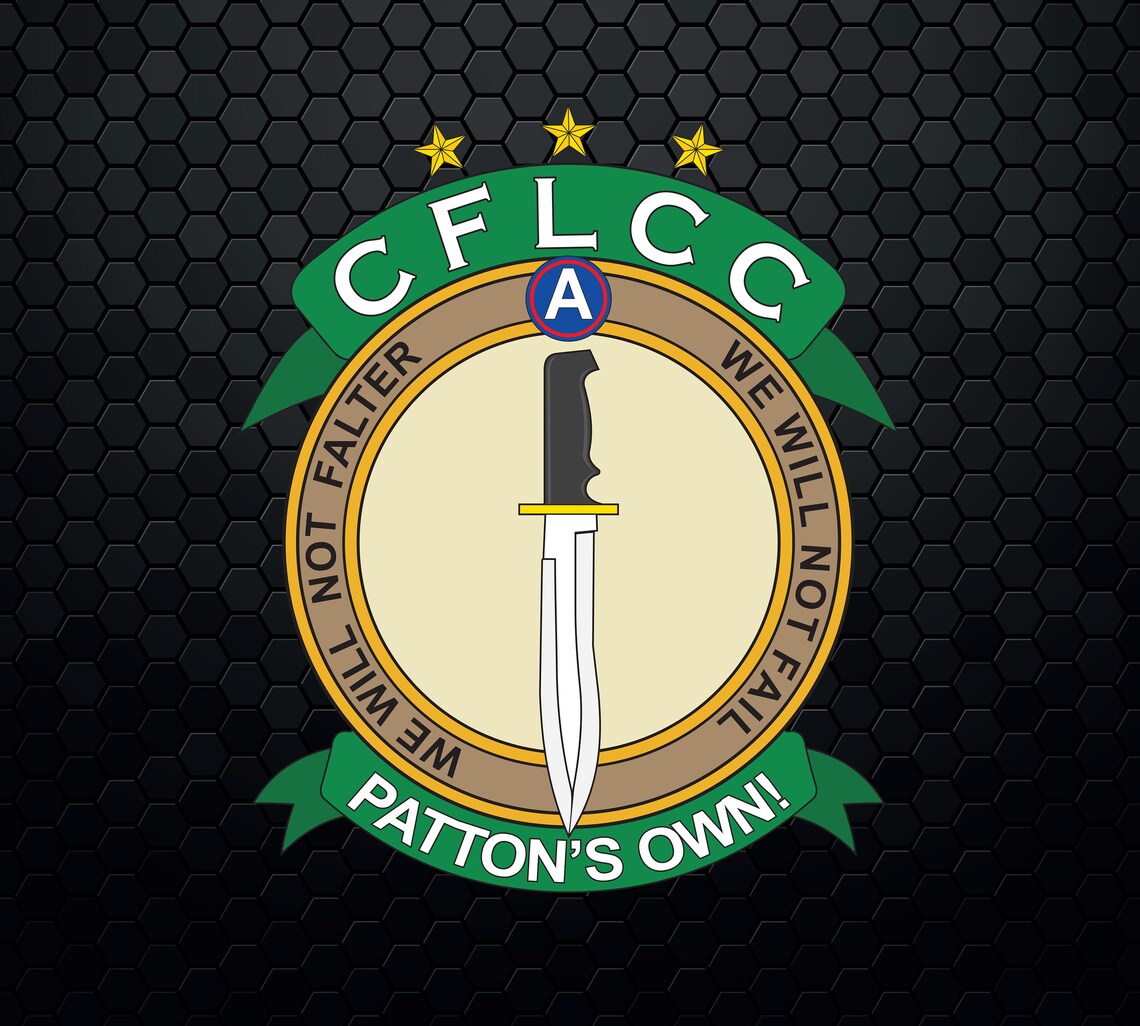 CFLCC Patton's Own Patch Logo Decal Emblem Crest - Etsy