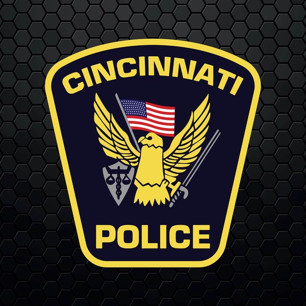 Cincinnati Police Badge Svg - Etsy