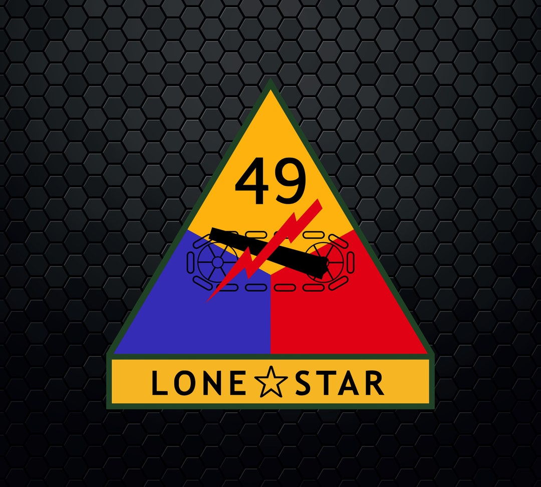U.S. Army 49th Armored Division (49th AD) - DUI SSI - Patch Logo Decal ...