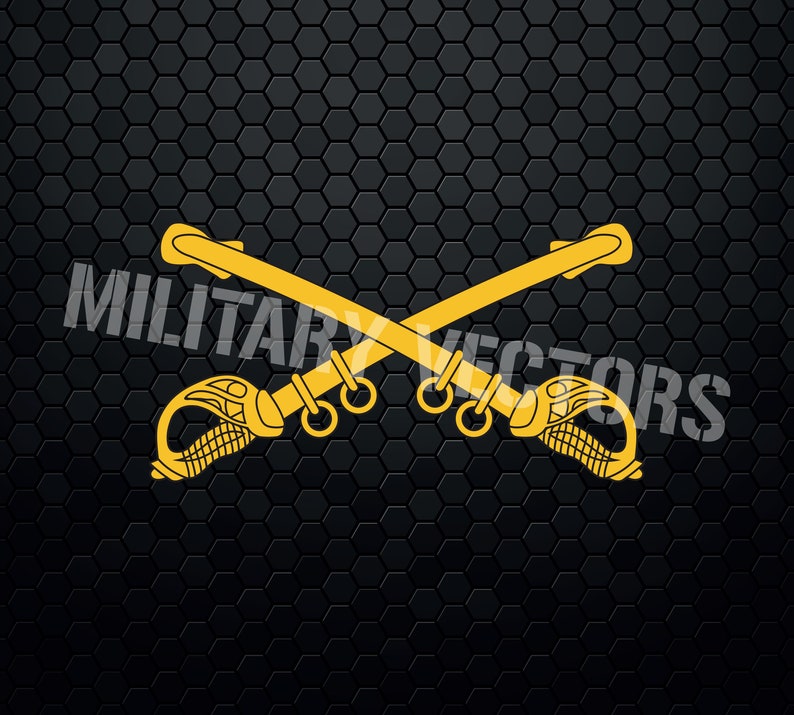 U.S. Army Cavalry Branch - Patch Logo Decal Emblem Crest Insignia ...