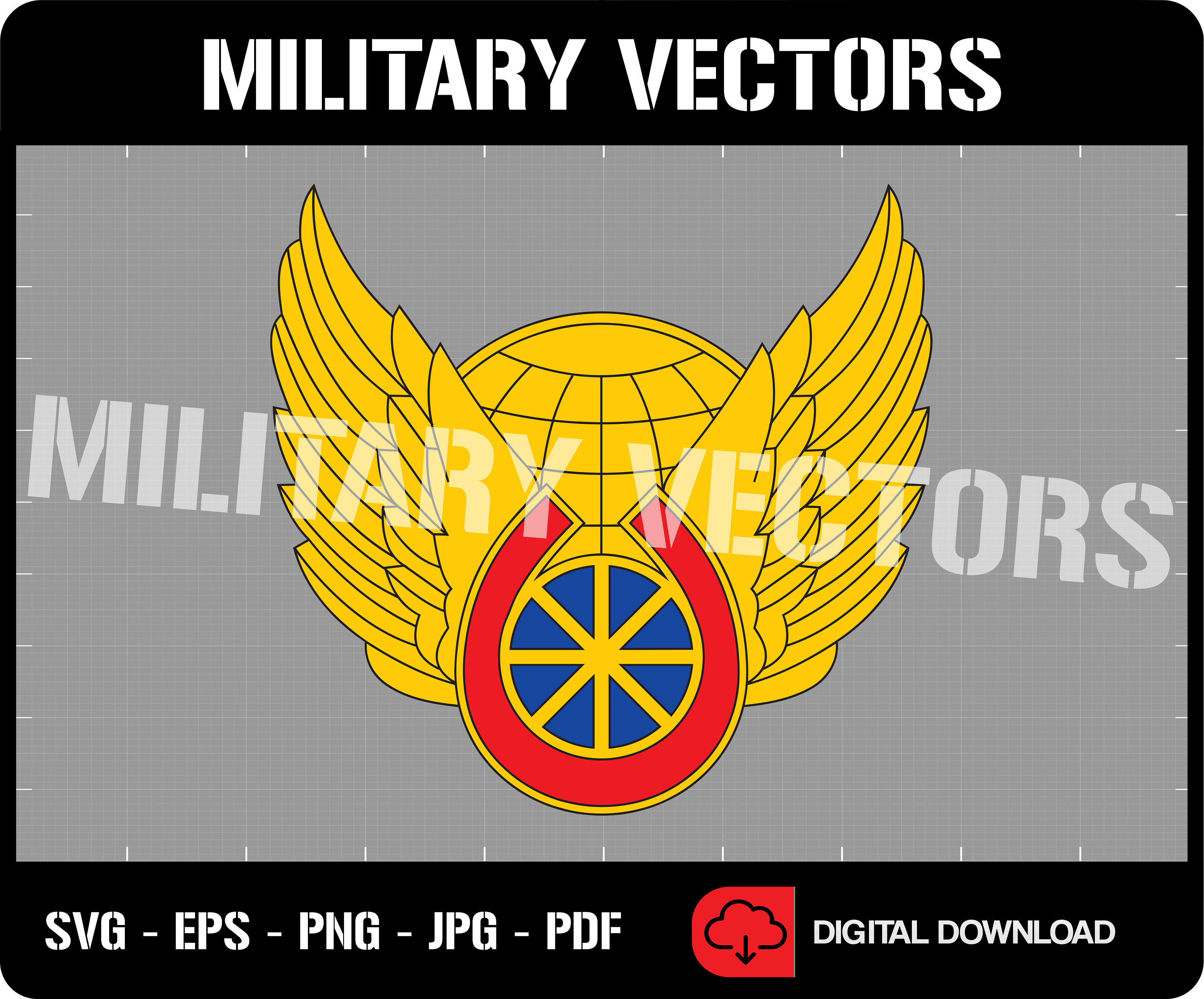 U.S. Army 58th Transportation Battalion Patch Pin Logo Decal - Etsy
