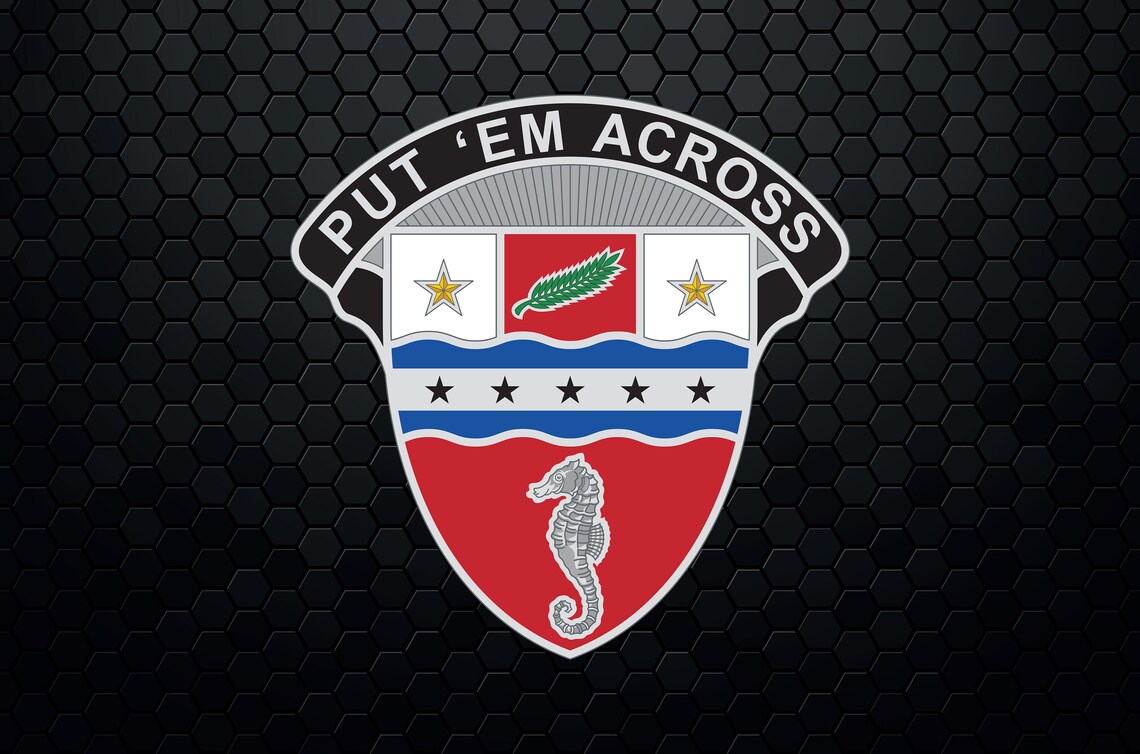 US Army 1st Engineer Brigade DUI Patch Logo Decal Emblem - Etsy