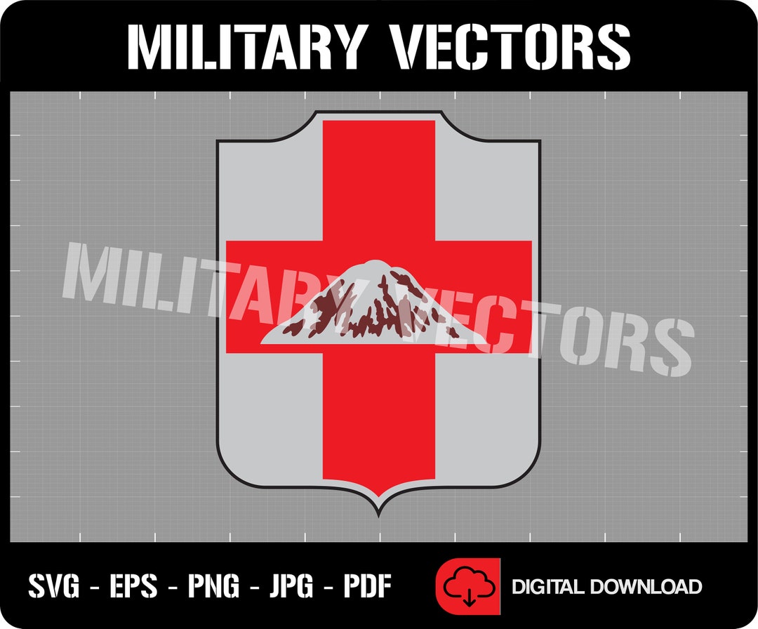 U.S. Army 56th Medical Battalion - Medical Corps Patch Logo Decal ...