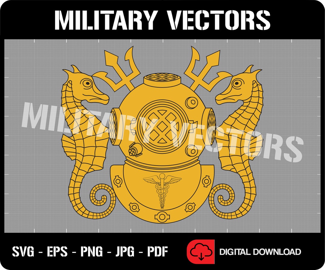 U.S. Navy Diving Officer Badge - Patch Pin Logo Decal Emblem Crest ...