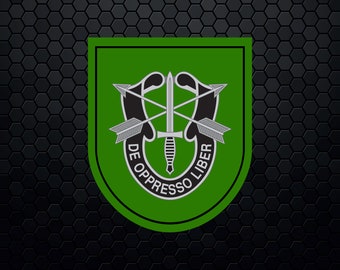 Special Forces Patch Vector - Etsy
