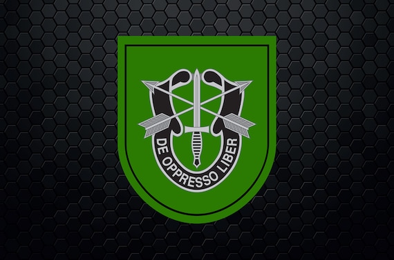 US Army 10th Special Forces Group 10th SFG Beret Flash | Etsy