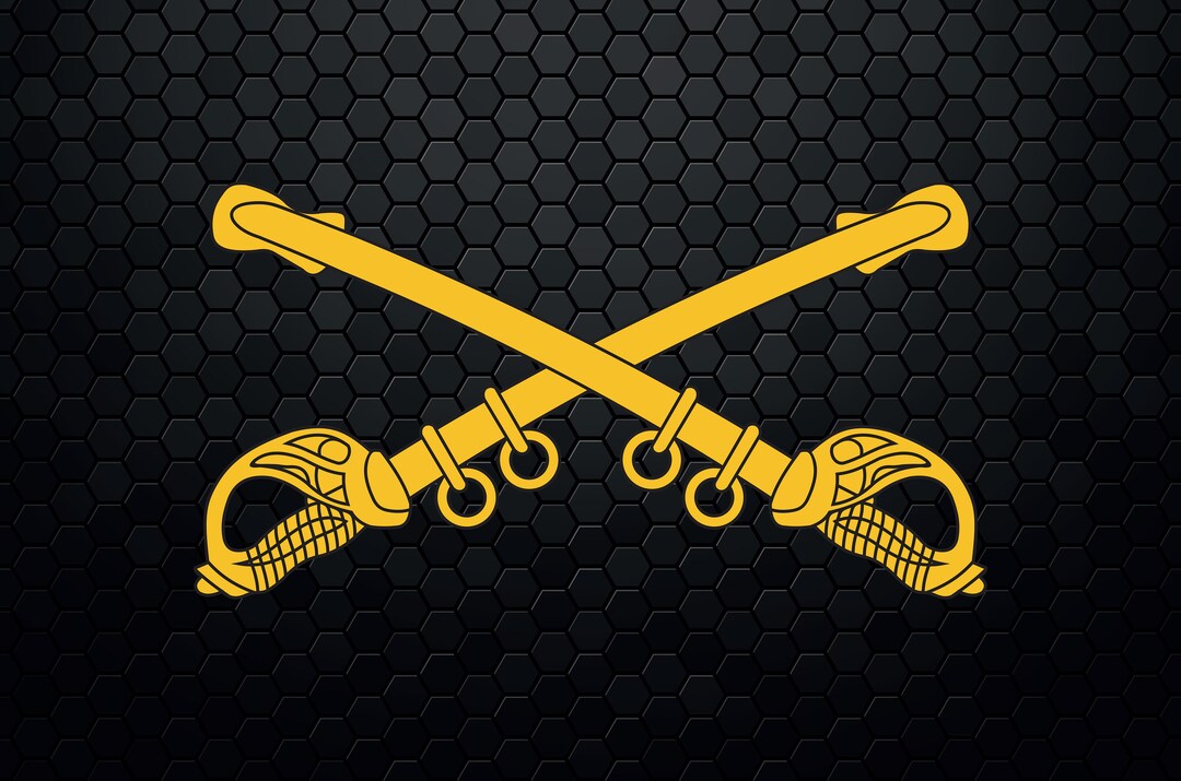 US Army Cavalry Branch - Patch Logo Decal Emblem Crest Insignia ...