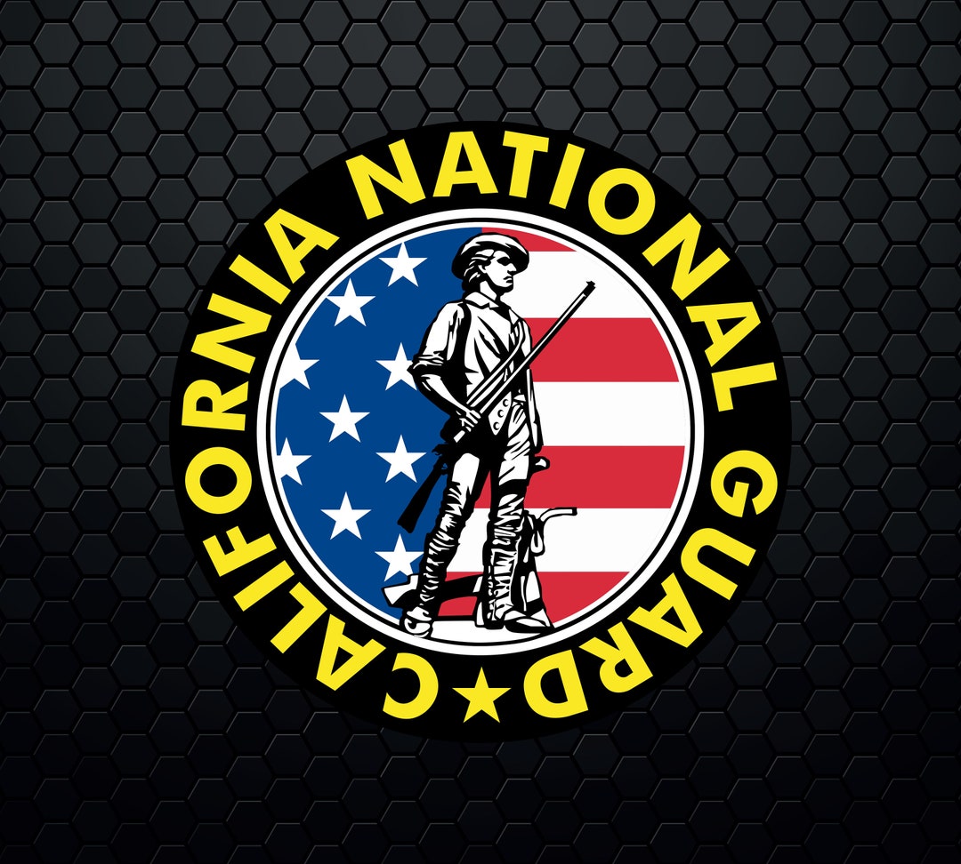 California National Guard: Logo Decal Emblem Crest Patch Badge Insignia ...