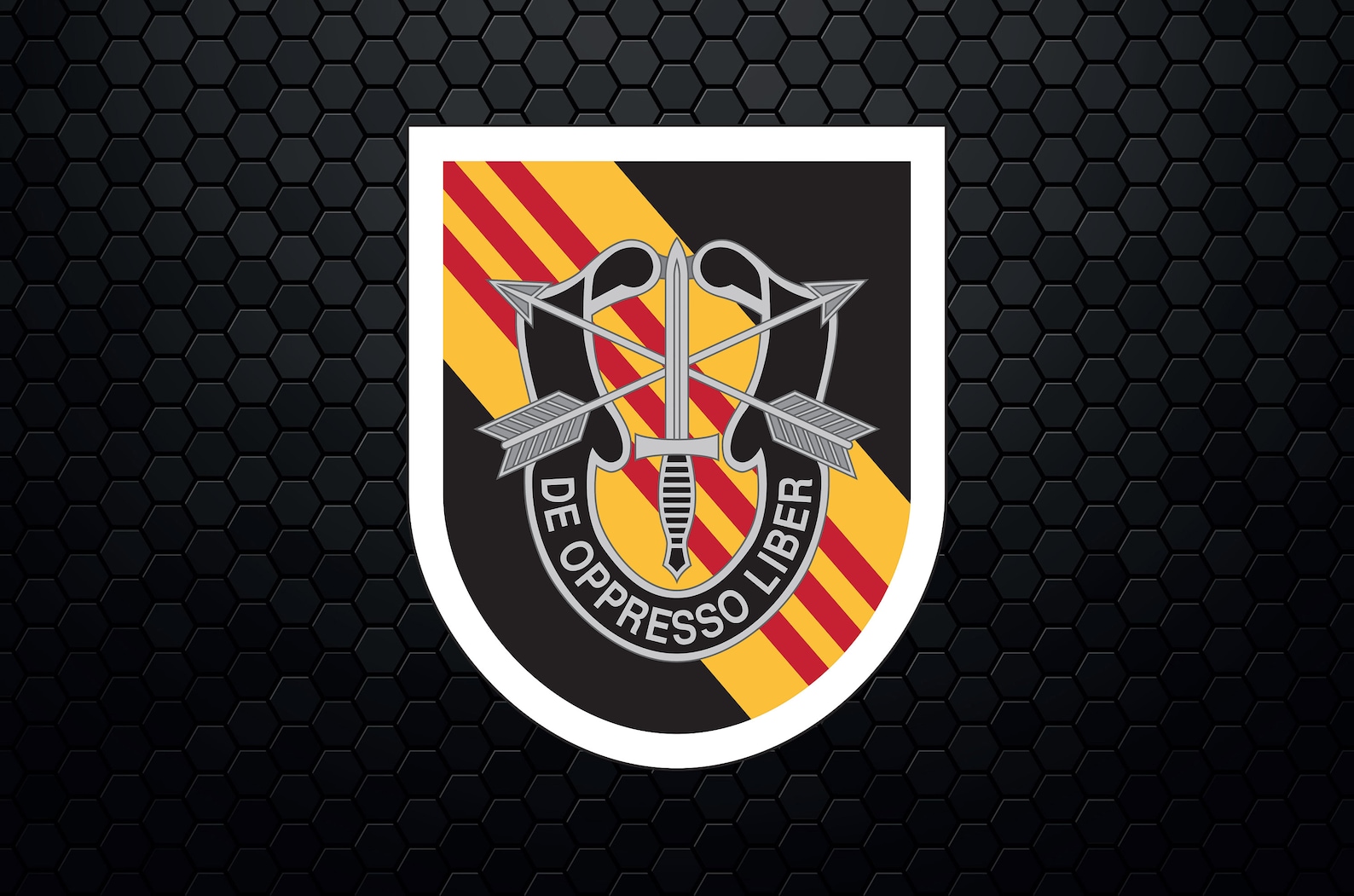 US Army 5th Special Forces Group (5th SFG) - Beret Flash Patch Logo ...