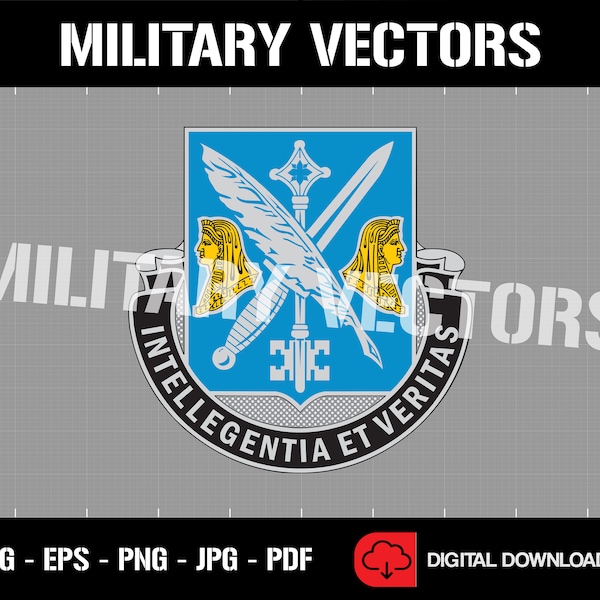 Military Intelligence Branch Insignia Svg - Etsy