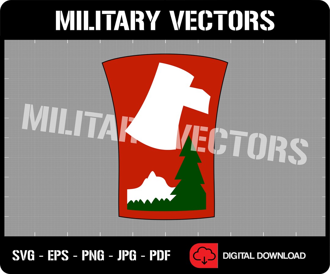 U.S. Army 70th Infantry Division - Patch Pin Logo Decal Emblem Crest ...