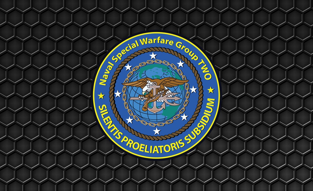 US Navy Naval Special Warfare Group 2 (NSWG-2) - Patch Pin Logo Decal ...