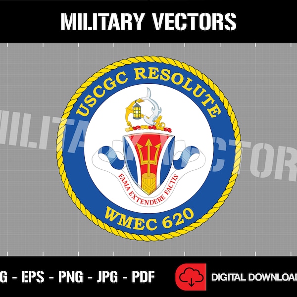 Us Coast Guard Ship Svg - Etsy