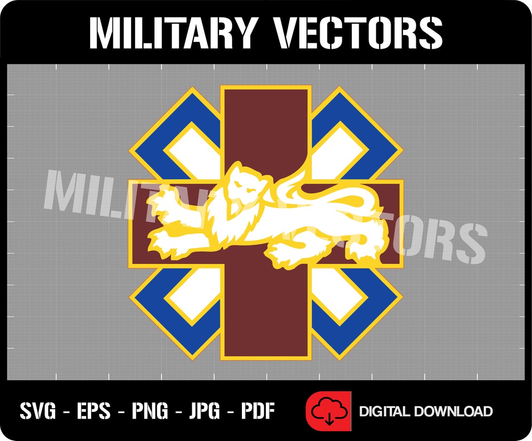 U.S. Army 364th Field Hospital - Medical Corps Patch Logo Decal Emblem ...