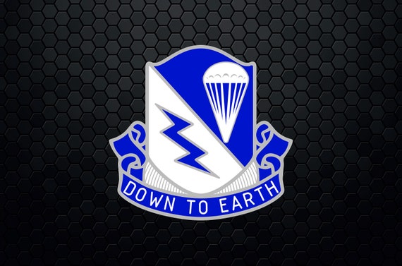 US Army 507th Parachute Airborne Infantry Regiment DUI Patch | Etsy