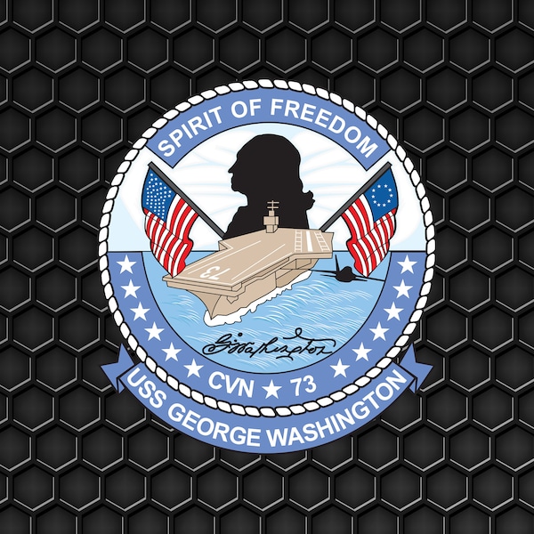 Uss George Washington Cvn 73 Svg - Etsy