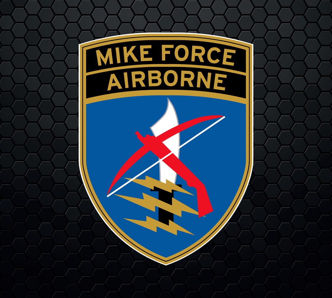 Mike FORCE: U.S. Army Special Forces Vietnam War Unit Logo Decal Emblem ...