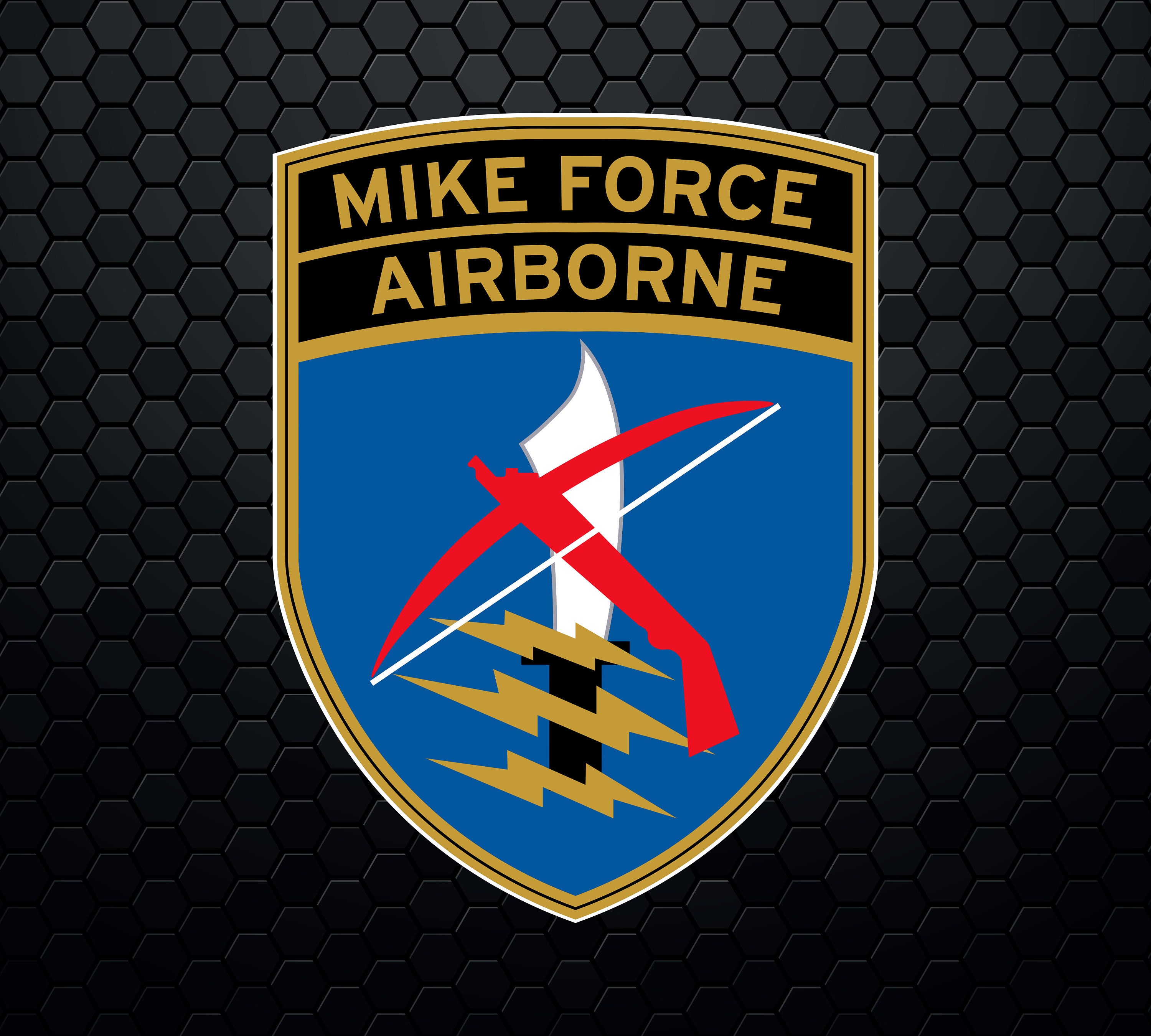 Mike FORCE: U.S. Army Special Forces Vietnam War Unit Logo Decal Emblem ...