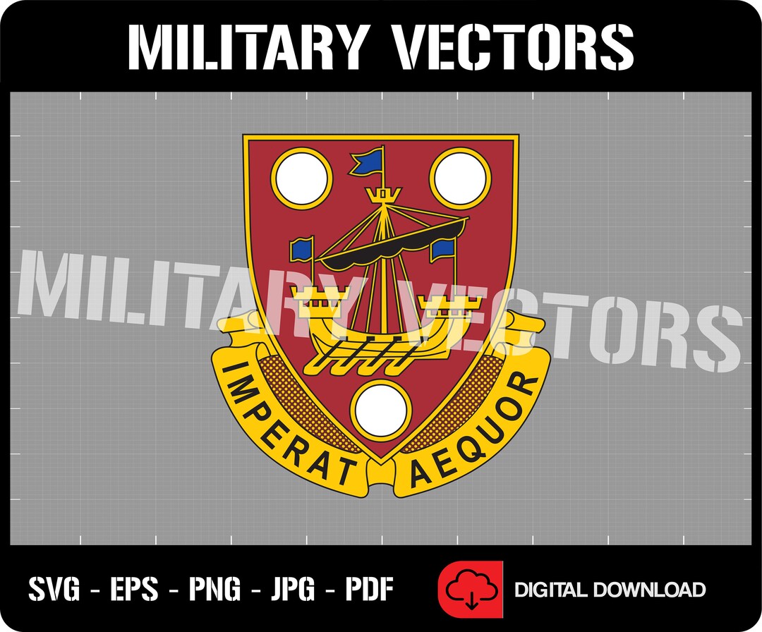 U.S. Army 483rd Transportation Battalion - Patch Pin Logo Decal Emblem ...