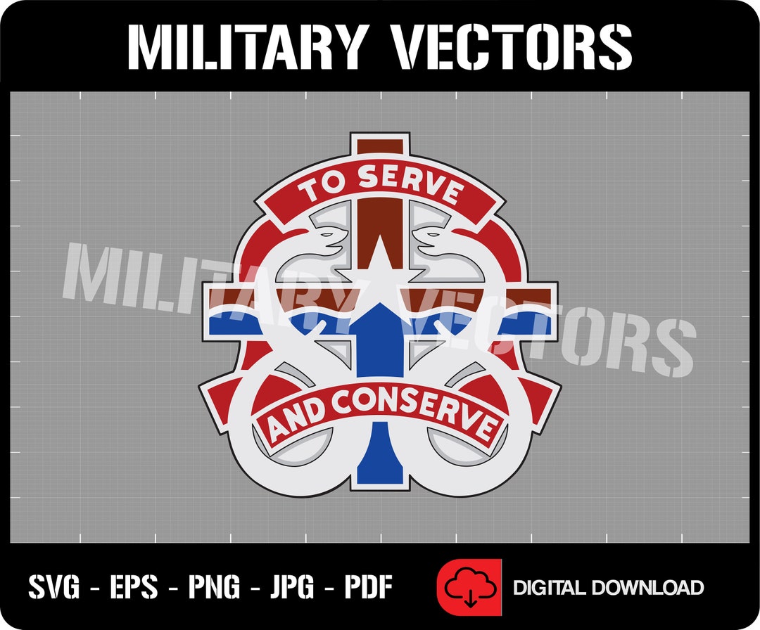 U.S. Army 18th Field Hospital Medical Corps Patch Logo Decal Emblem ...