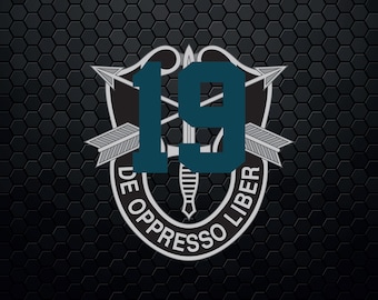 US Army Special Forces De Oppresso Liber Patch Logo Decal Emblem Crest ...