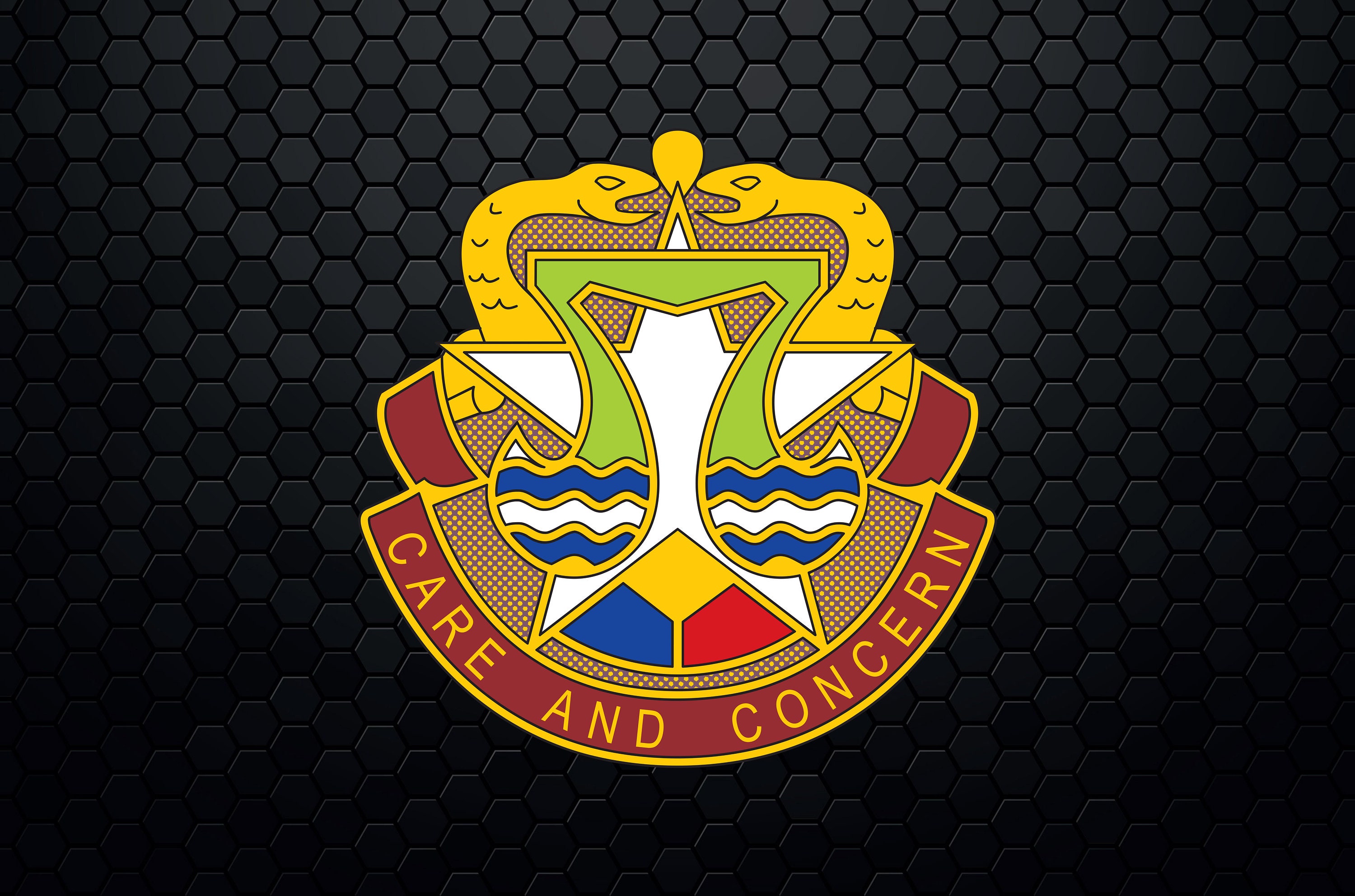 Carl R. Darnall Army Medical Center Patch Logo Decal Emblem Crest ...