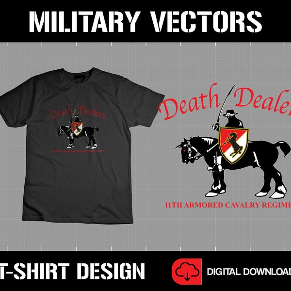 11th Armored Cavalry Regiment Svg - Etsy