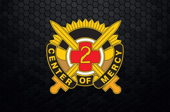 US Army 2nd Medical Brigade DUI Patch Logo Decal Emblem | Etsy