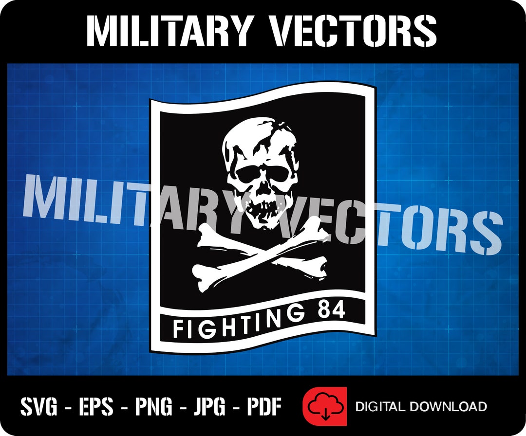 U.S. Navy Fighter Squadron 84 (VF-84) - USN Patch Logo Decal Emblem ...