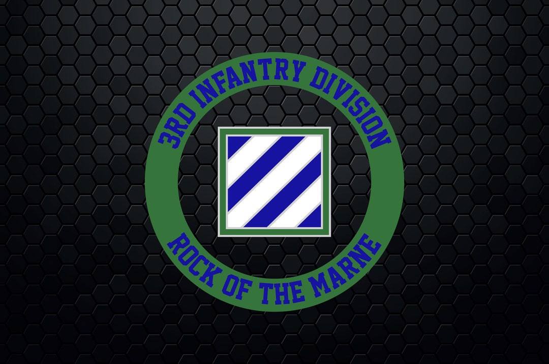 US Army 3rd Infantry Division - Patch Logo Decal Emblem Crest Insignia ...