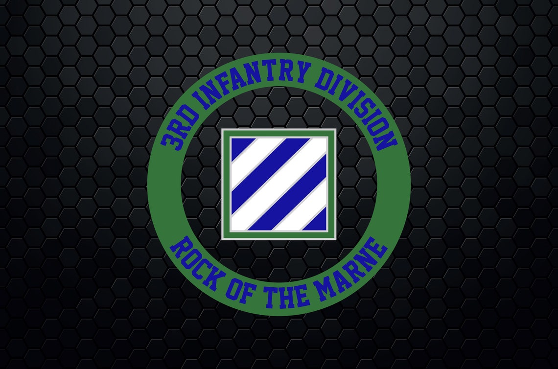 US Army 3rd Infantry Division Patch Logo Decal Emblem Crest | Etsy